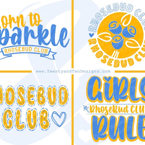 Rhosebud Svg Rhosebud Club Svg Sgrho SVG Sigma Gamma Rho - Etsy Canada