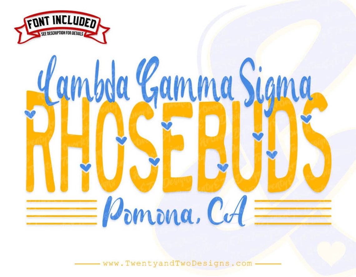 Rhosebud Svg Rhosebud Club Svg Sgrho SVG Sigma Gamma Rho - Etsy