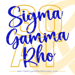 Sigma Gamma Rho Svg Sgrho Svg Pretty Poodle Svg Rhoyalty - Etsy