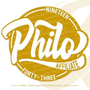 Sgrho Philos Philo Club Svg Philo Affiliate Svg Philos Svg - Etsy