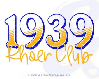 Rhoer Club Svg | Etsy