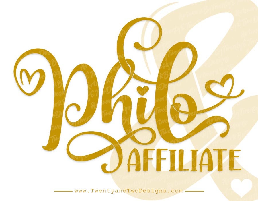 Philos Svg Sgrho Philos Philo Club Svg Philo Affiliate Svg | Etsy India