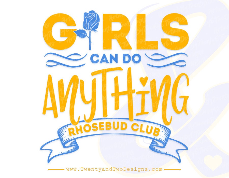 Rhosebud Club Svg Rhosebud Svg Sgrho SVG Sigma Gamma Rho | Etsy
