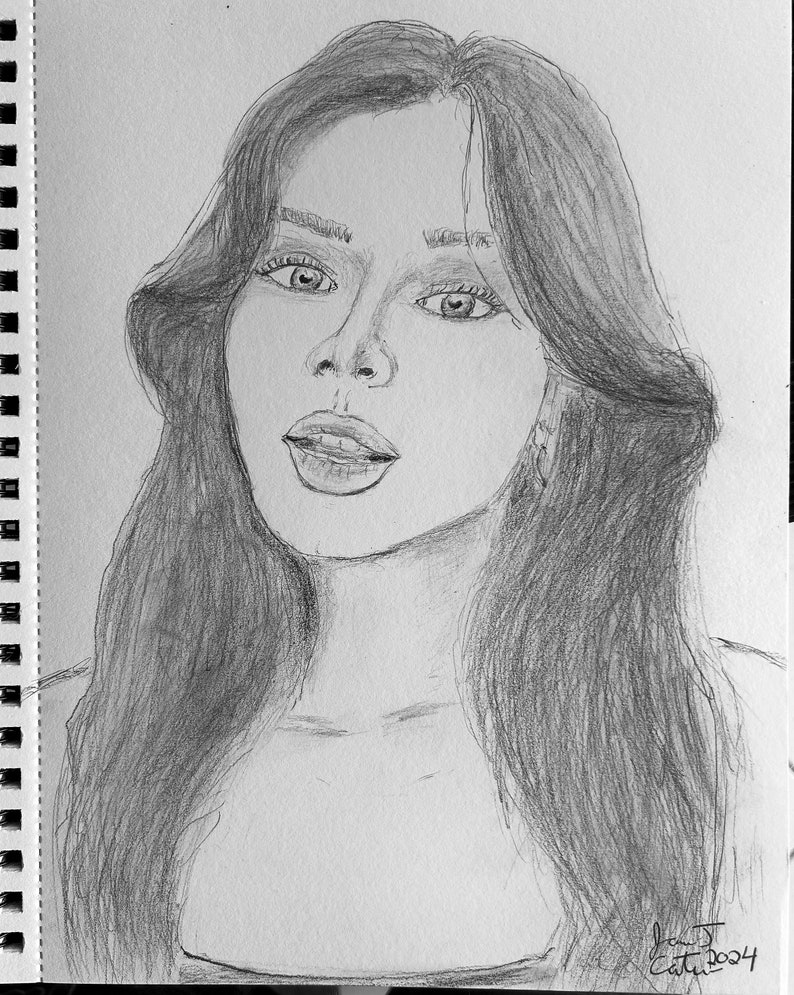 Hailee Steinfeld Quick Pencil Sketch - Etsy