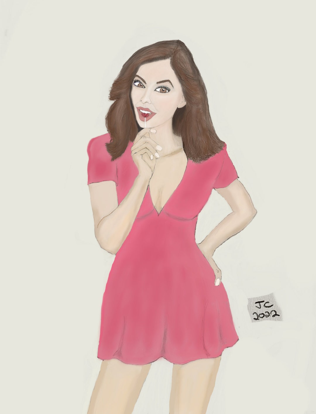 Hailee Steinfeld Drawing - Etsy