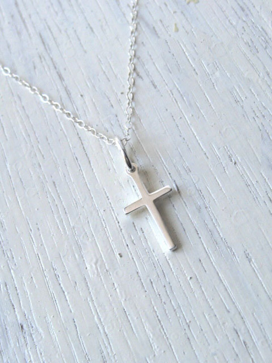 Baby Cross Necklace Sterling Silver, Cross Toddler Baby Infant Girl ...