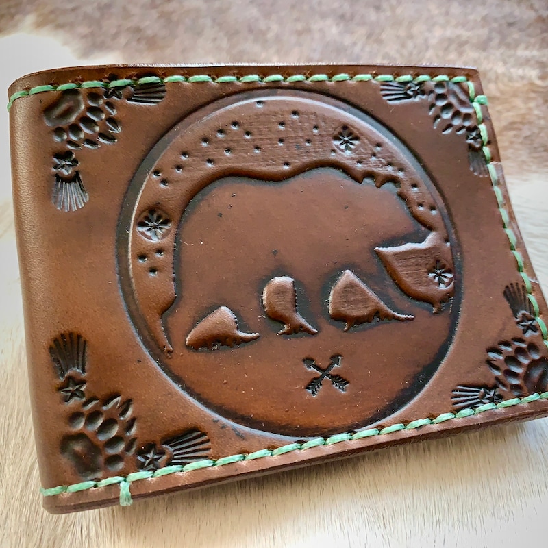 Bear Wallet - Etsy