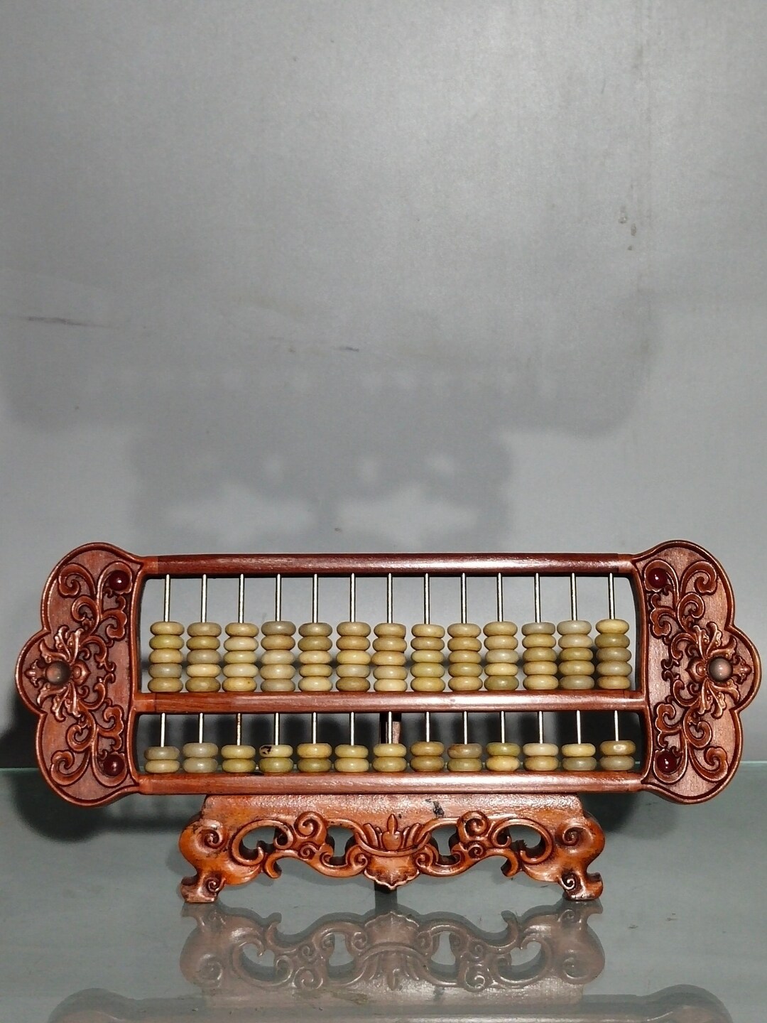 Handcarved Rosewood Abacus, Desktop Decoration, Exquisite and Unique ...