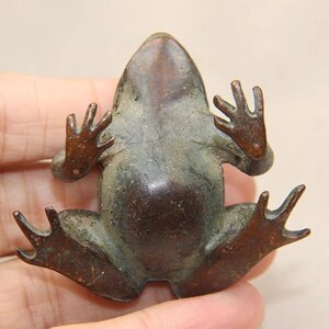 China Collects Solid Pure Copper Frog Statues and Animal Ornaments ...