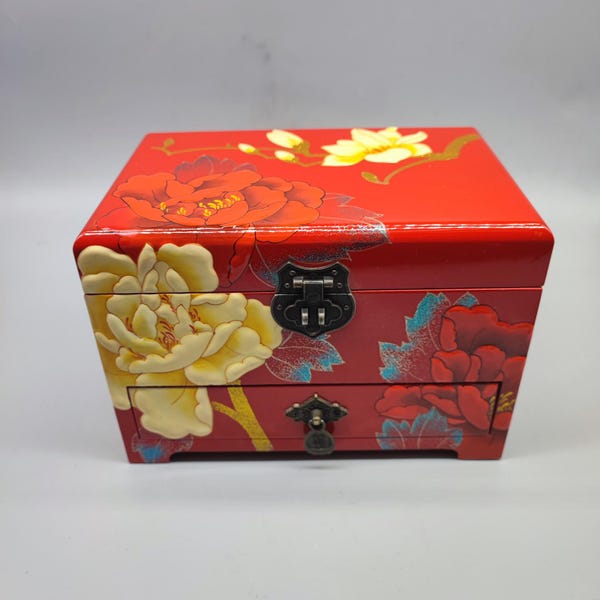 Chinese Jewelry Box - Etsy