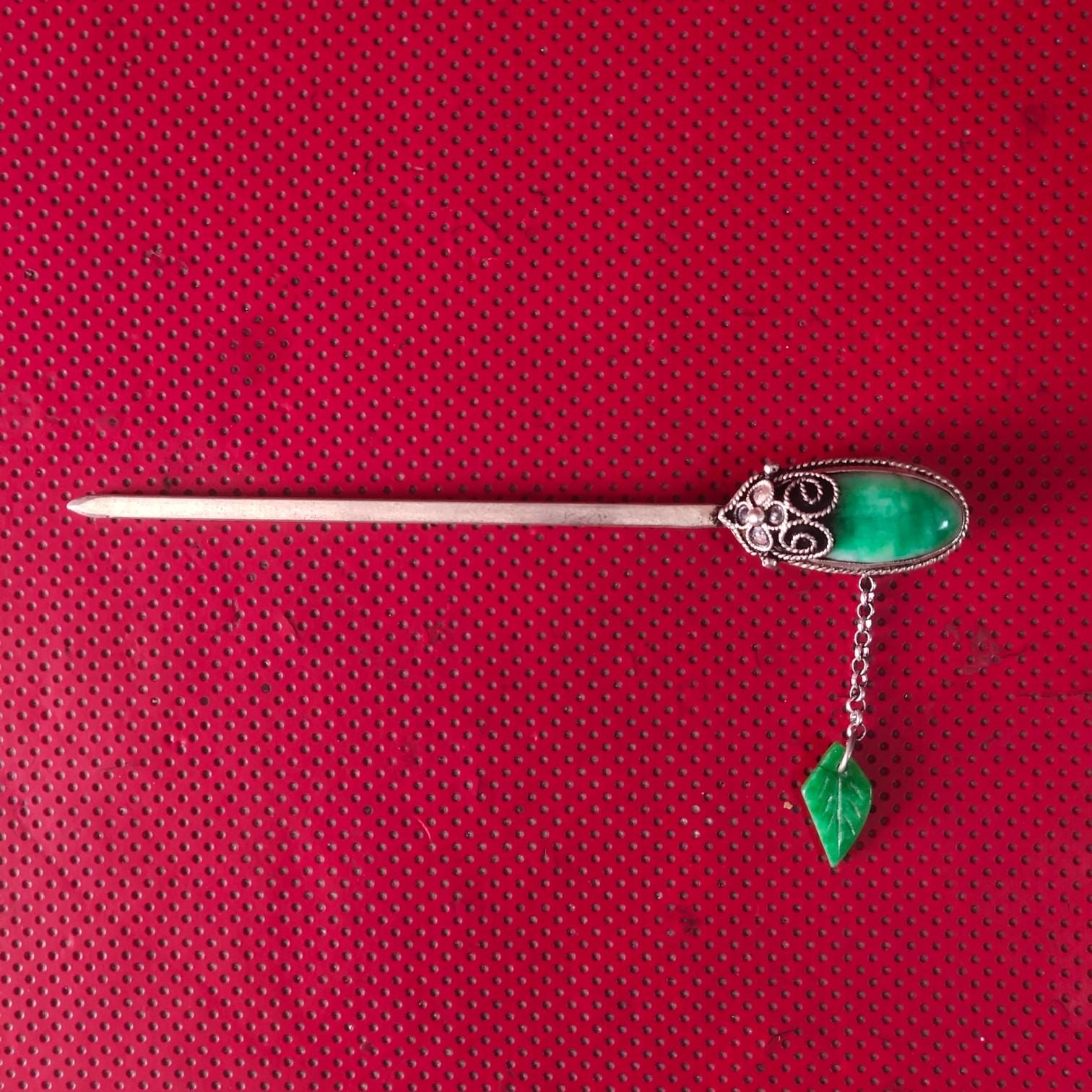 Chinese Jade Hairpin Etsy Ireland