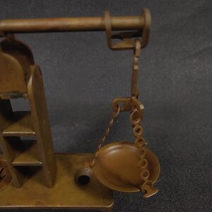 Handcarved Copper Balance Scale, Tabletop Ornament, Exquisite and Rare ...
