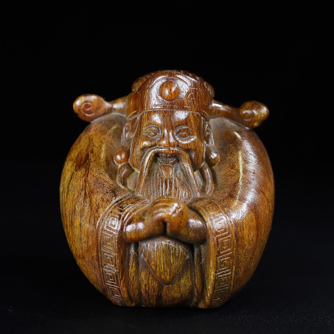 Hand Carved Exquisite Human Statue Ornaments, Unique Craftsmanship ...