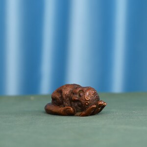 Handcarved Copper Monkey Statue Ornaments, Tabletop Ornaments ...