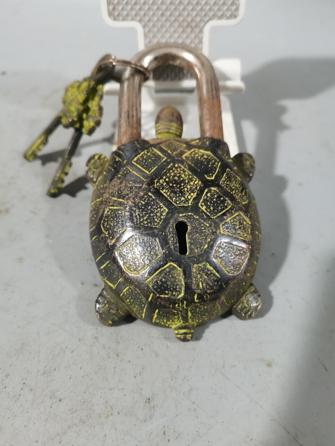 Collect Pure Copper Turtle Statue Locks With Keys,copper Locks,door ...