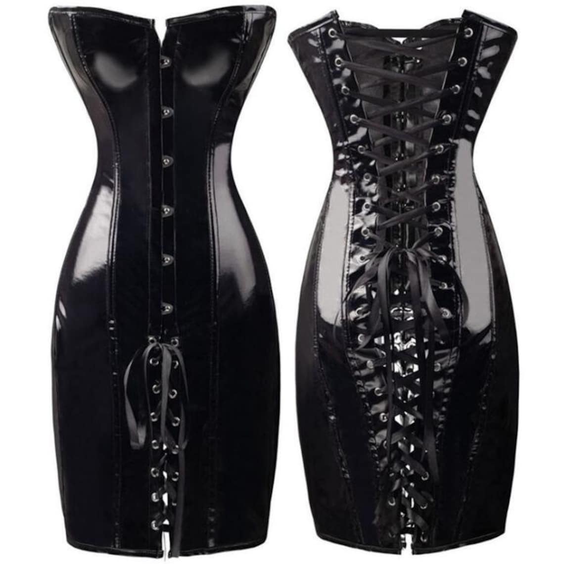 Women Slimmer Pvc Corset Corset and Abdomen Binding Body - Etsy