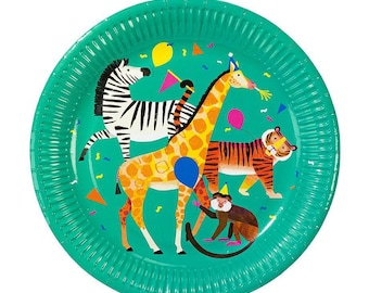 Into the Wild Small Plates 8 Pk. - Etsy