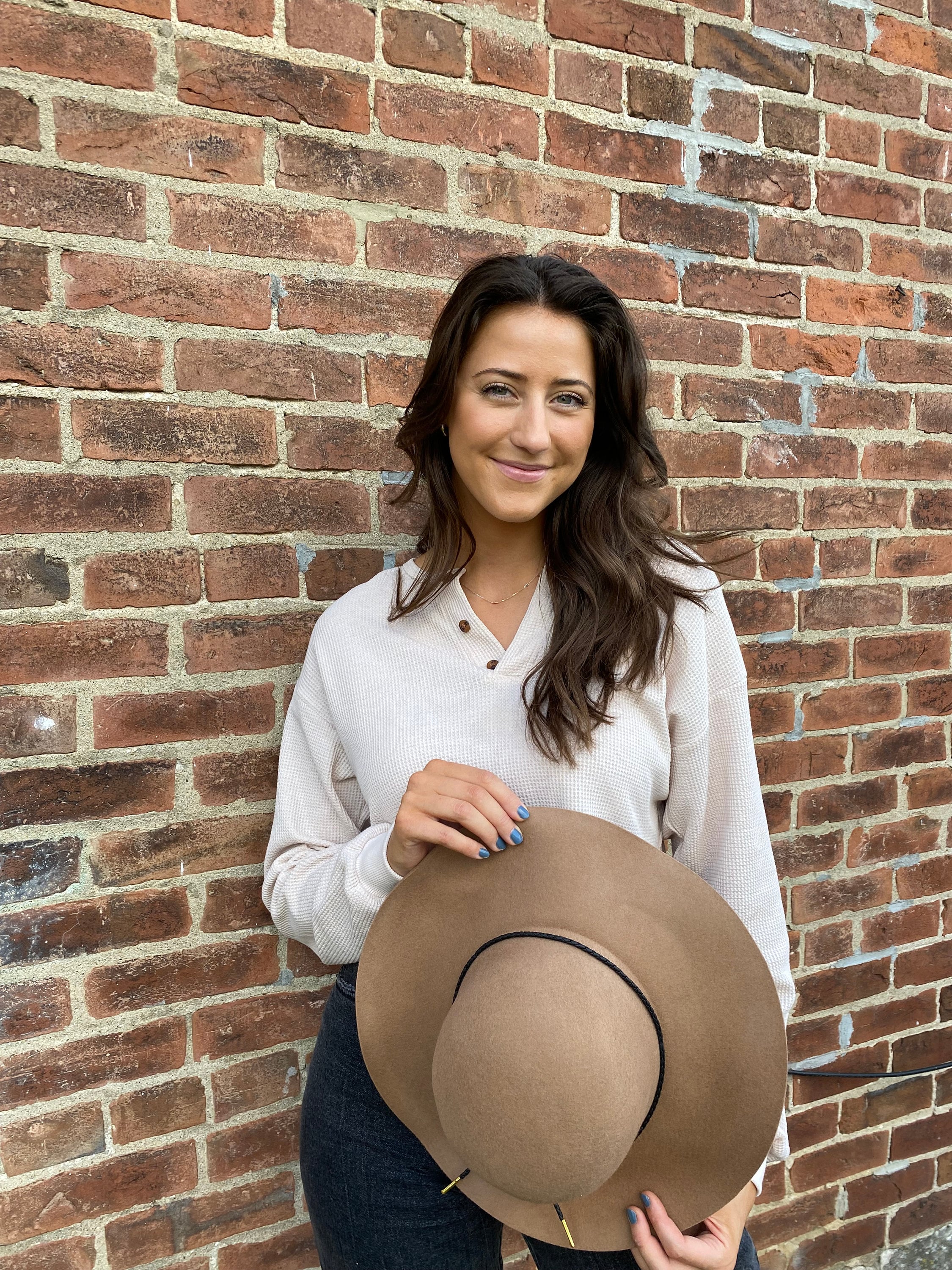 Floppy Tan Fedora, Women's Fall Fedora, Spring 2025 Hat, Fall Fashion ...