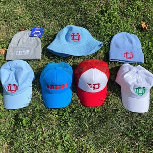Dayton Hat, UD Beanie, University of Dayton Beanie, UD Retro, Dayton ...