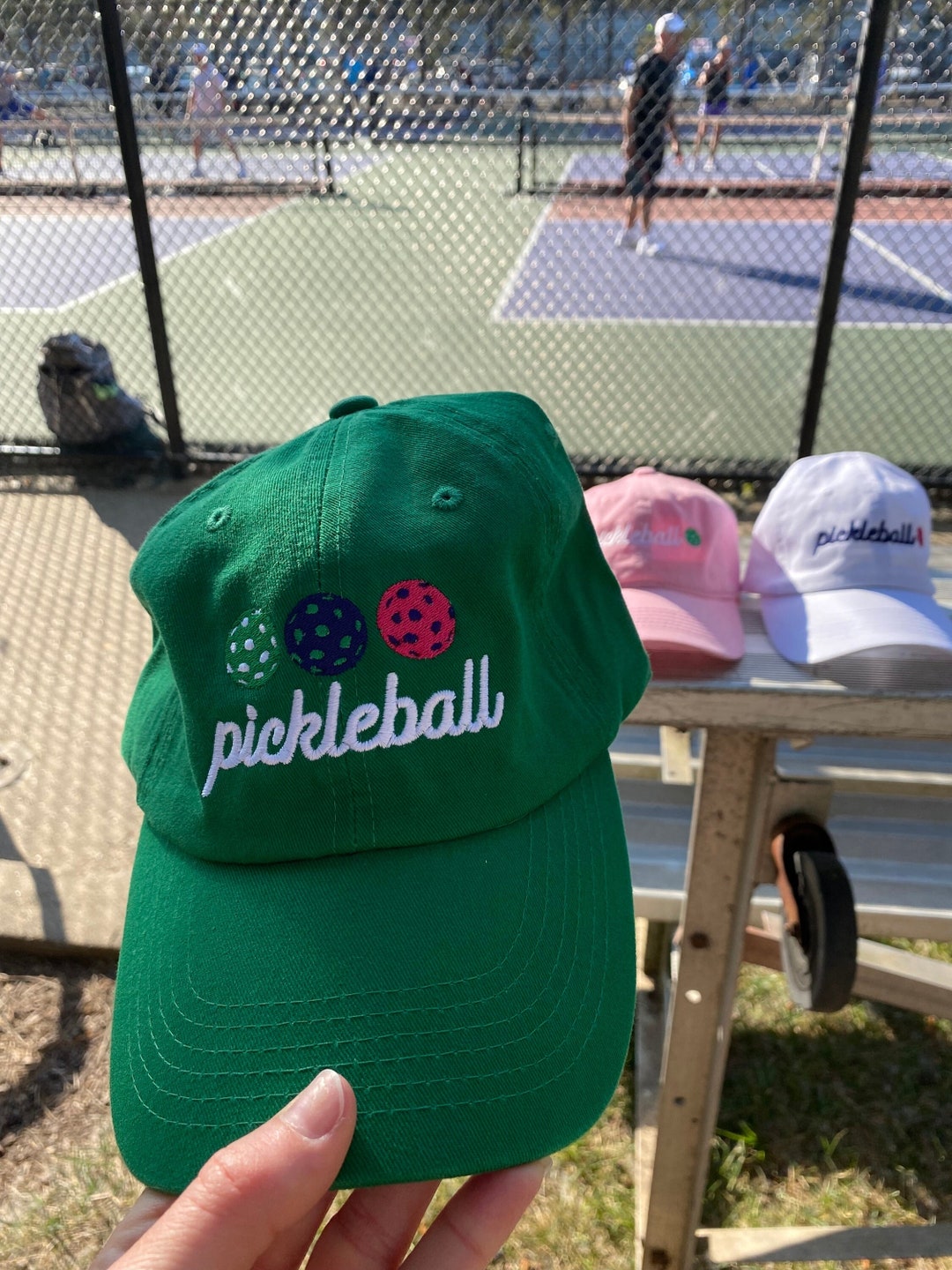 Pickleball Hat, Hat With Pocket, Cute Pickleball Hat, New Pickleball ...