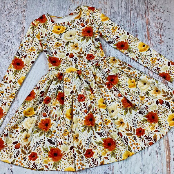 Fall Toddler Dress - Etsy
