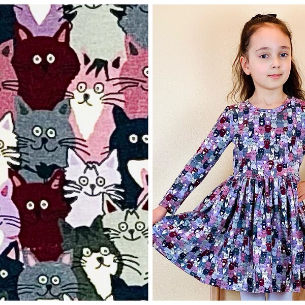 Cat Dress - Etsy