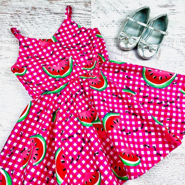 Watermelon Dress - Etsy