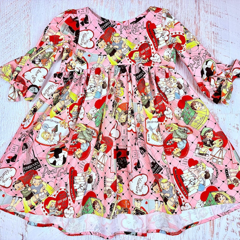Red Heart Dress - Etsy
