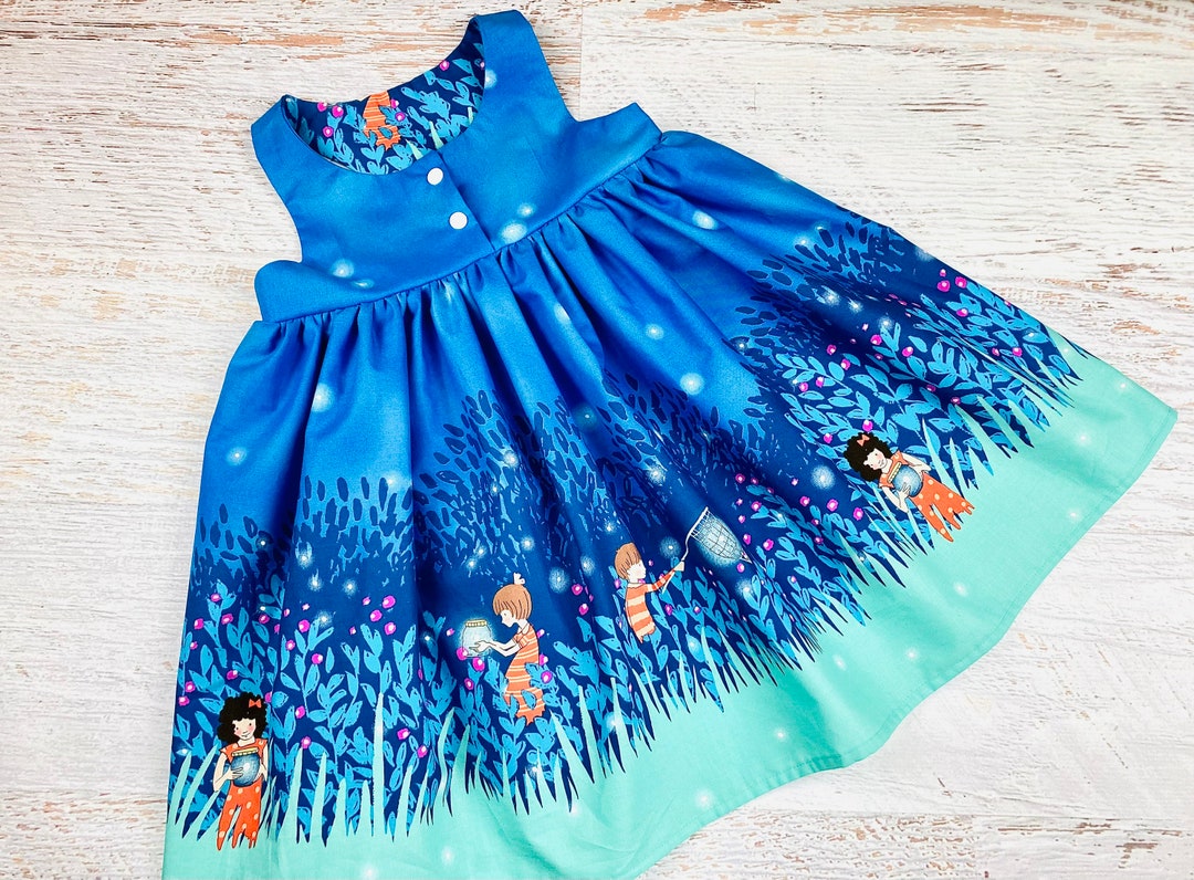 Girls Summer Dress Toddler Firefly Dress Bug Birthday Outfit Fairytale ...