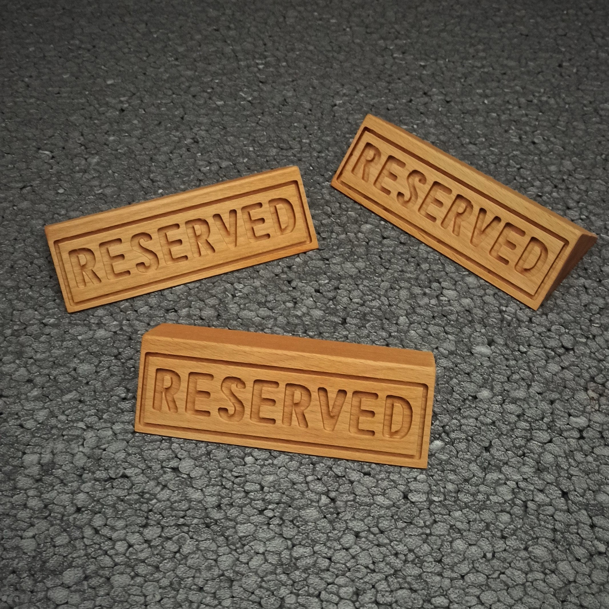 Wooden Reserved Sign - Etsy