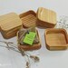 Wooden Soap Dish Box Beech and Pine Tree Travel Wood Soap - Etsy