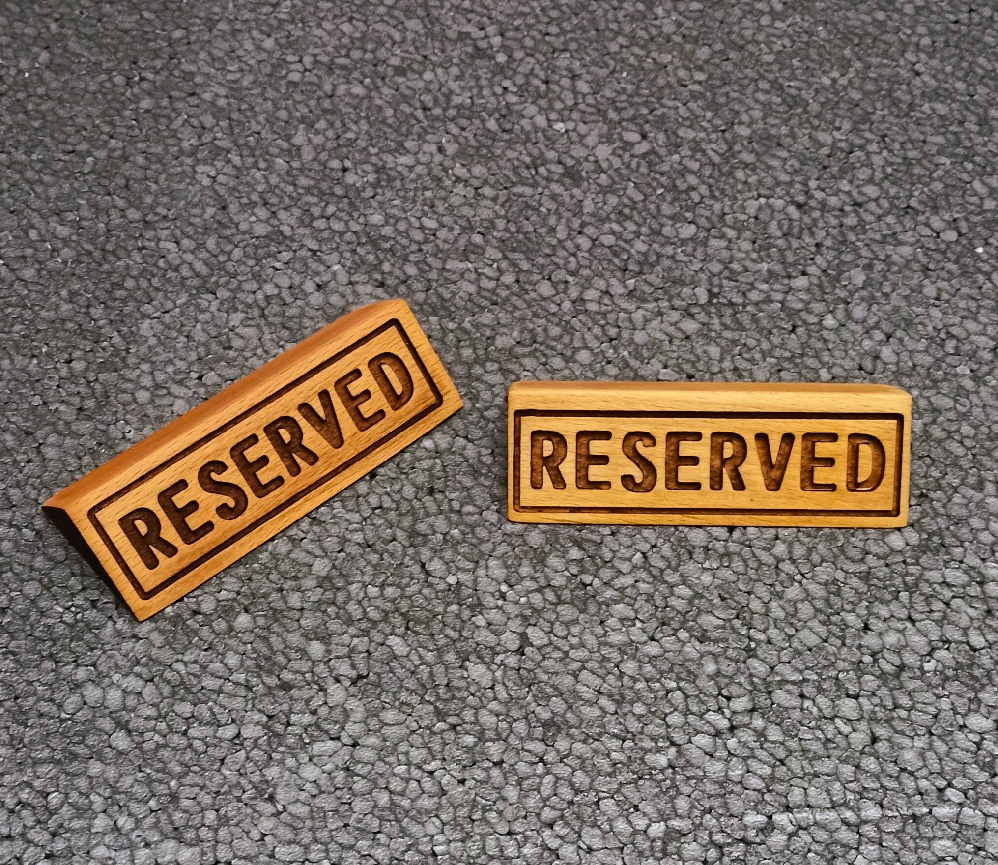 Wooden Reserved Sign - Etsy