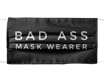 Bad Ass Face Mask - Etsy