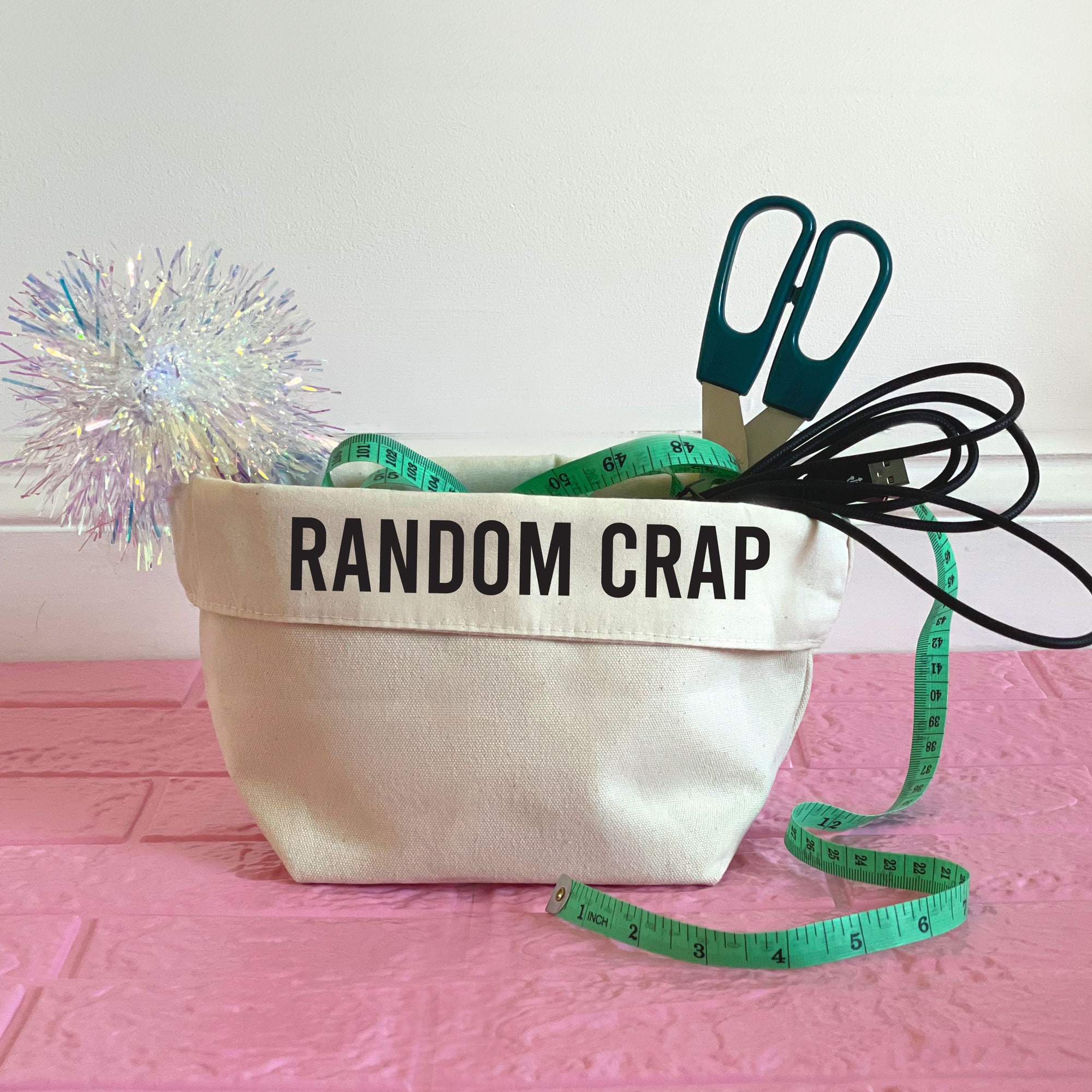 Random crap funny storage organiser funny organiser | Etsy