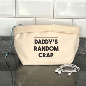Personalised Random Crap Storage Organiser, Father's Day Gift ...