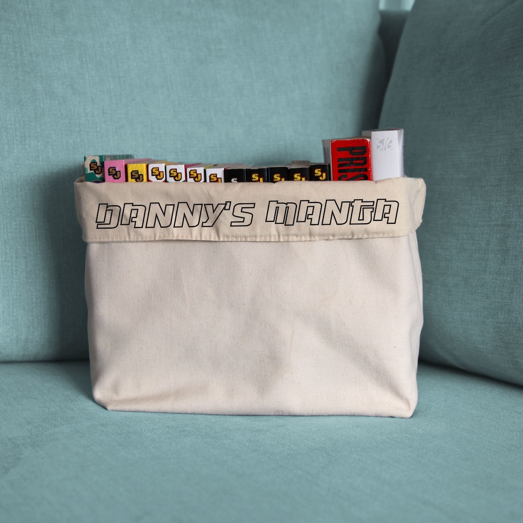 Personalised Manga Storage Organiser, Manga Basket, Manga Storage ...