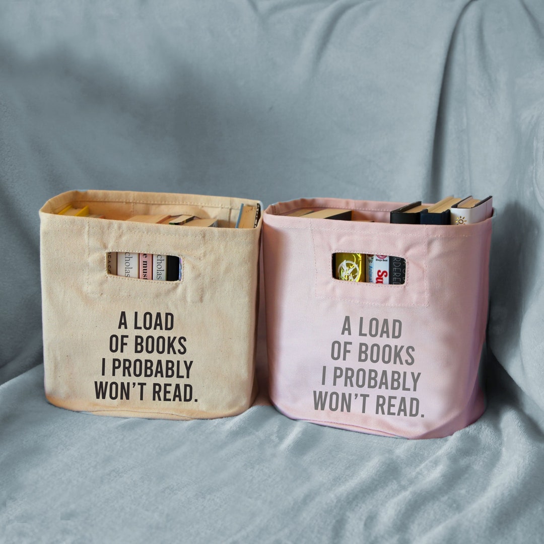 A Load of Books Book Basket, Book Gift, Reading Gift, Book Storage ...