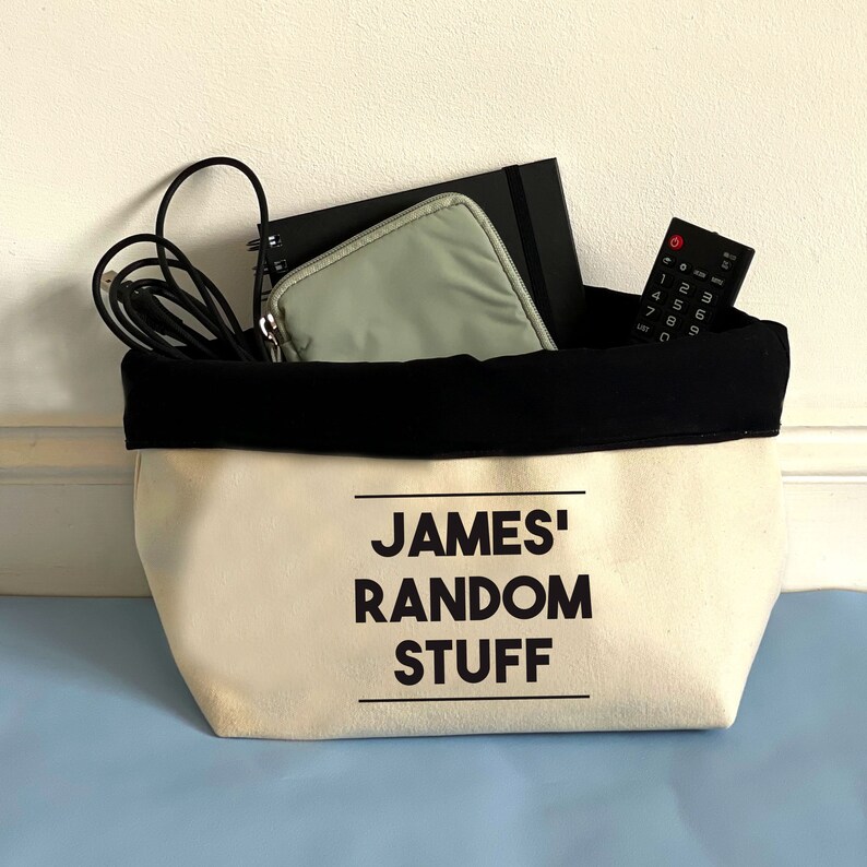 Personalised Random Crap Storage Organiser Father's Day | Etsy