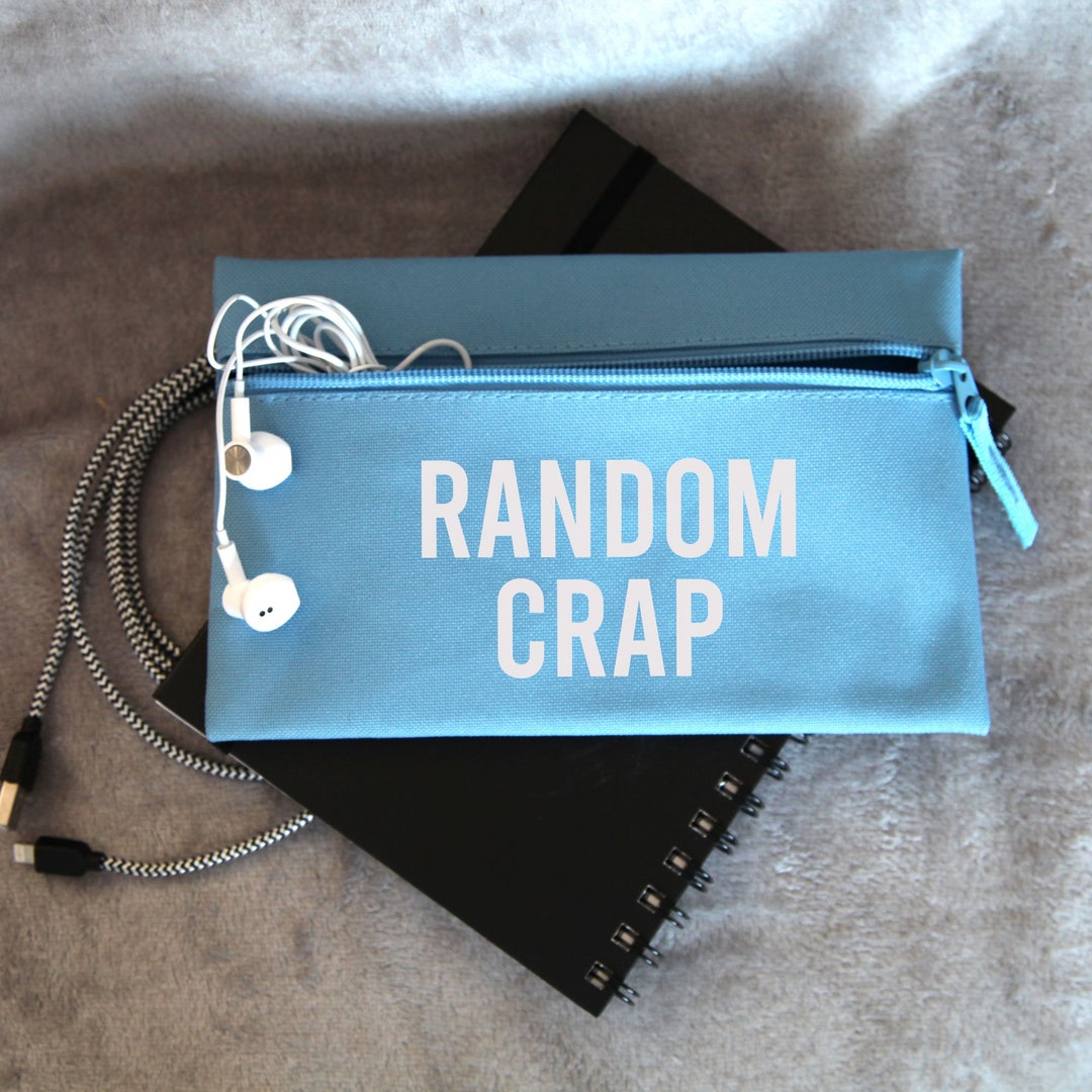 Random Crap Small Pouch Bag, Funny Gift, Organisation Gift, Storage ...