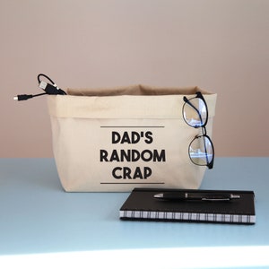 Personalised Random Crap Storage Organiser, Father's Day Gift ...