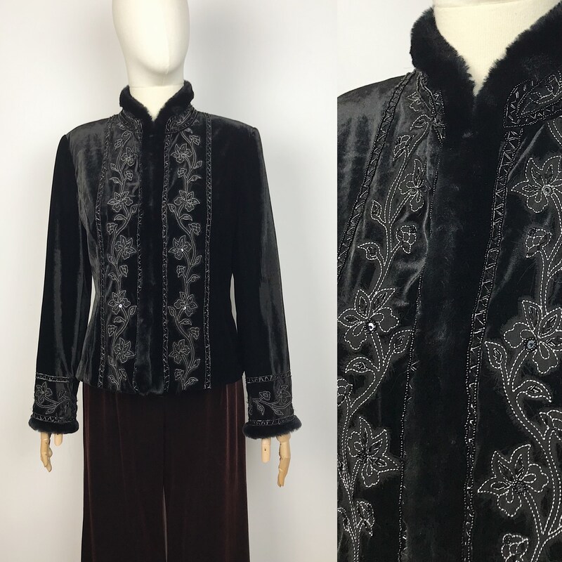 Embroidered Jacket - Etsy