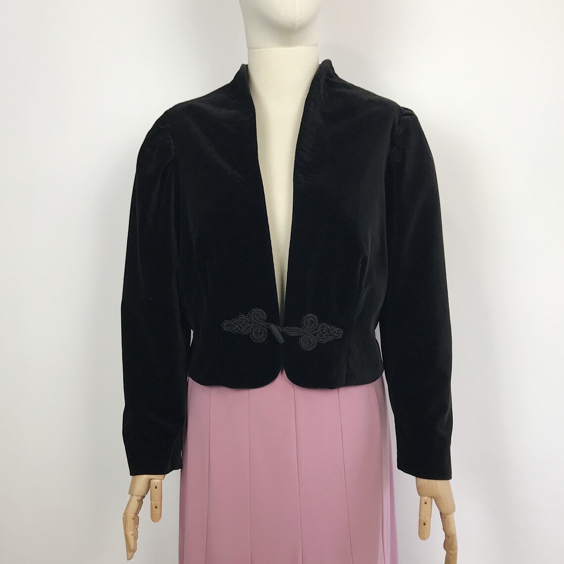 ROWE Velvet Tyrol Dirndl Trachten Jacket Puff Sleeve - Etsy