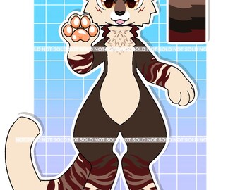 Feline Fursona Adoptable - Chibi OC Reference - Etsy