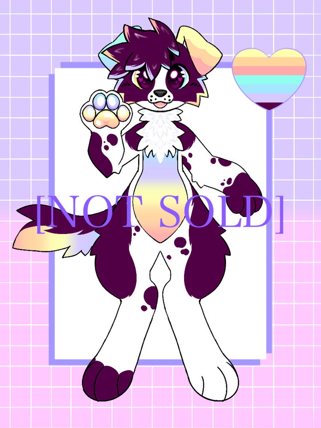Canine Adoptable Chibi OC Reference - Etsy
