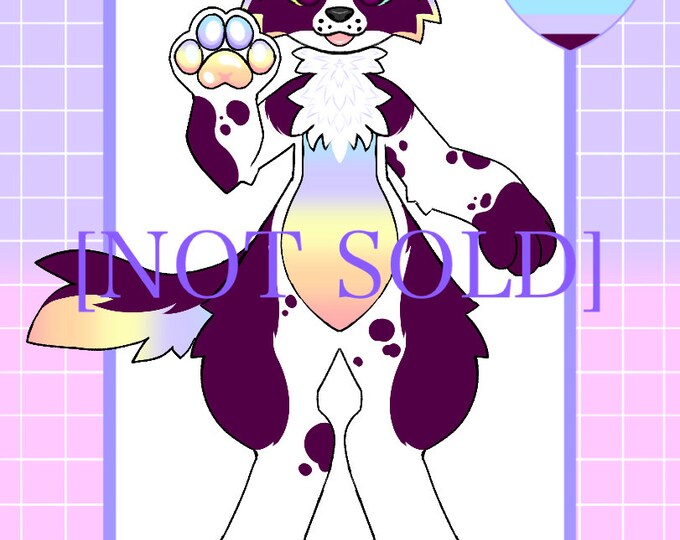 Canine Adoptable - Chibi OC Reference - Etsy