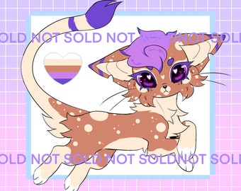 Canine Adoptable Chibi OC Reference - Etsy