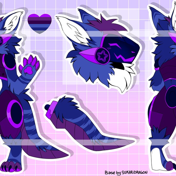 Protogen Head - Etsy Australia