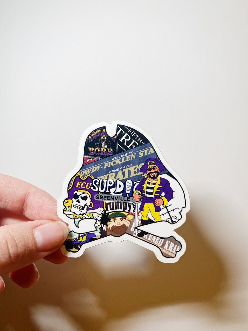 East Carolina University | ECU | Custom Waterproof Sticker ...