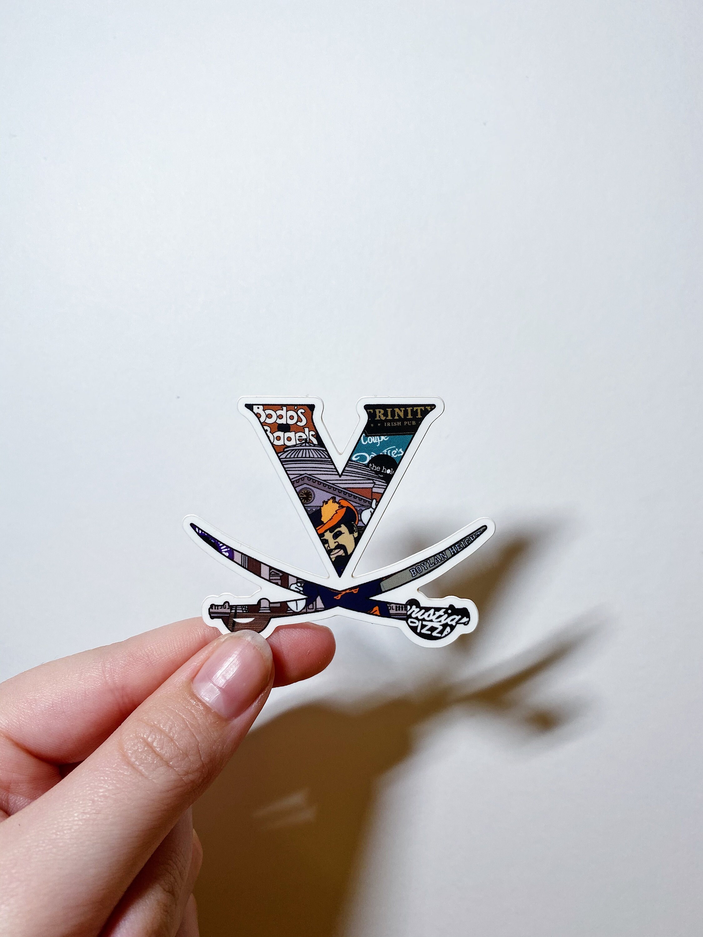 University of Virginia | UVA | Custom Waterproof Sticker | Personalized ...