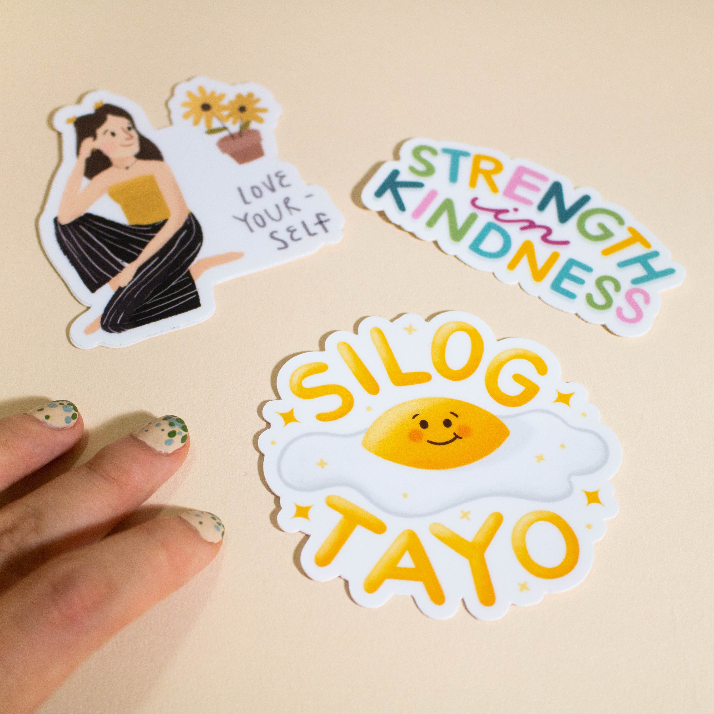 Silog Tayo Filipino Sticker Waterproof Vinyl Sticker 3 X 3 | Etsy
